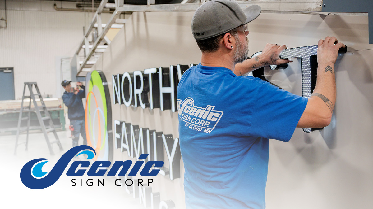 Custom Business Signs Installation & Repair Sauk Rapids MN - Scenic ...
